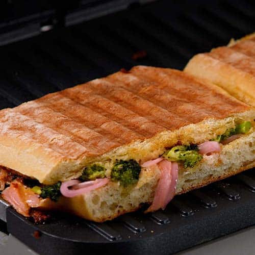 Roasted Broccoli & Sundried Tomato Panini - TRIBECA OVEN